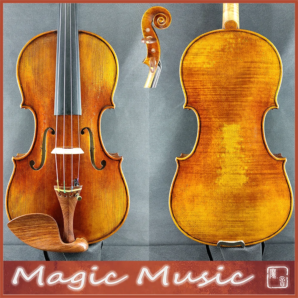 One-Piece-Back-JB-Collin-Mezin-French-Professional-Violin-4-4-3111-Hand ...