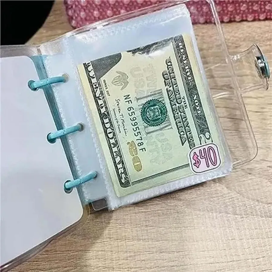 Cash Envelope Budget System 12-Month Money Saving Challenge Binder ...