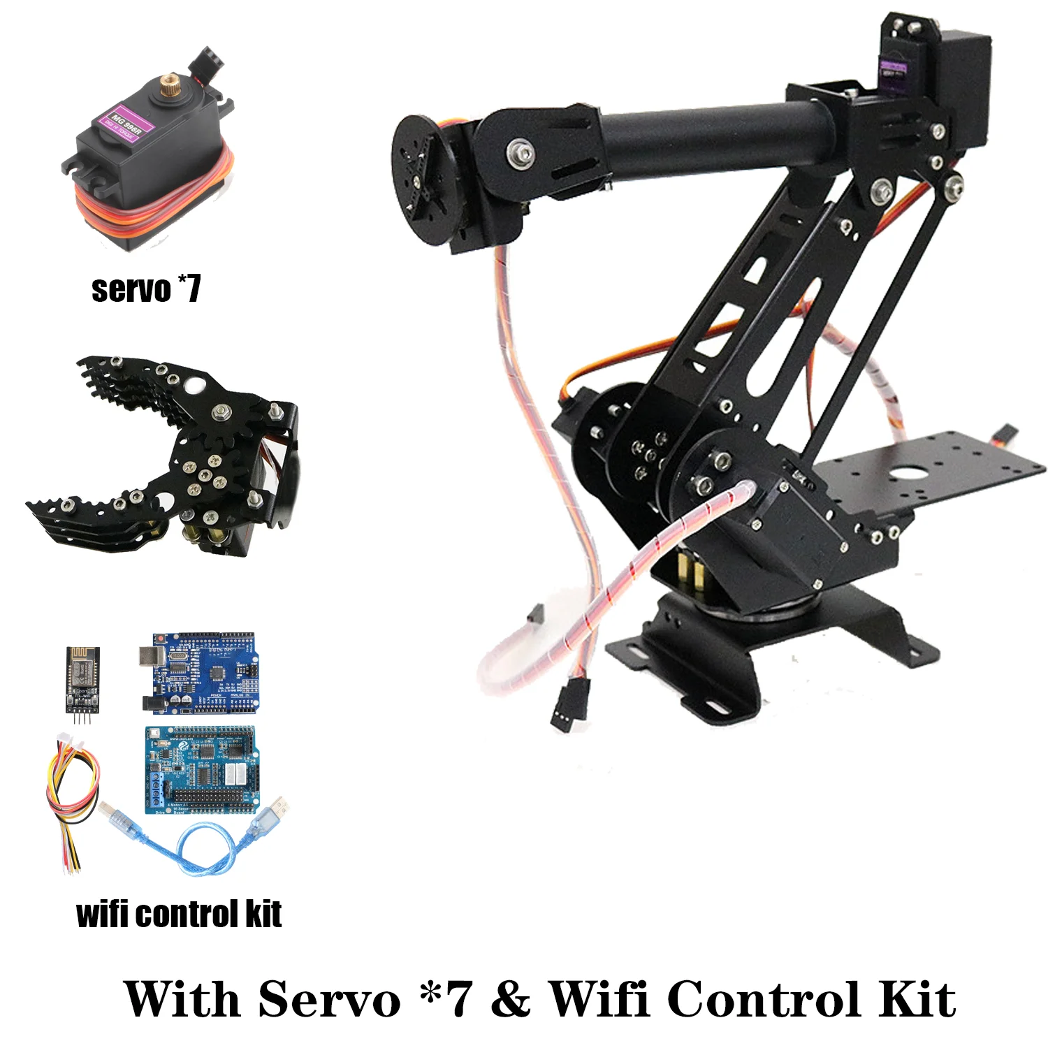 Wifi/Bluetooth/PS2 Control 6DOF Robotic Arm ABB Robotic, 43% OFF