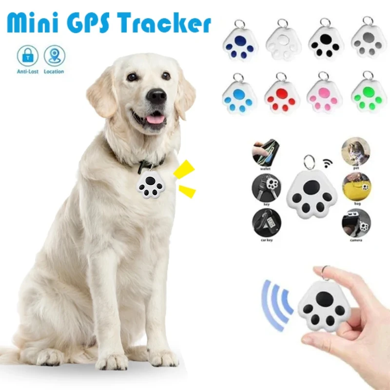 Cat Paw Mini Tracking Anti Lost Alarm Wallet Luggage Key Finder Smart ...