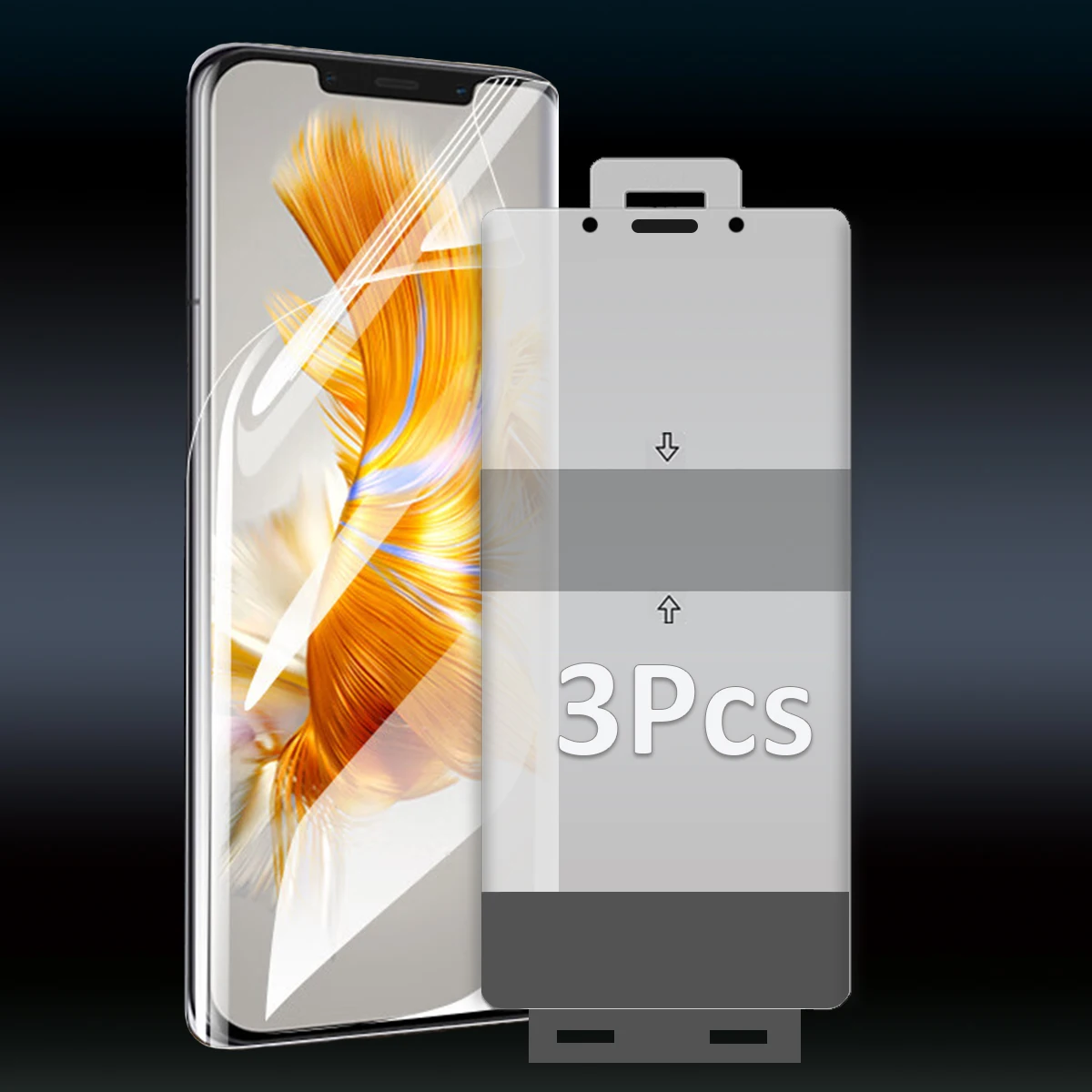 3PCS HD Screen Protector For Huawei Mate 60 Pro 50 40 30 P60 P50 P40 ...