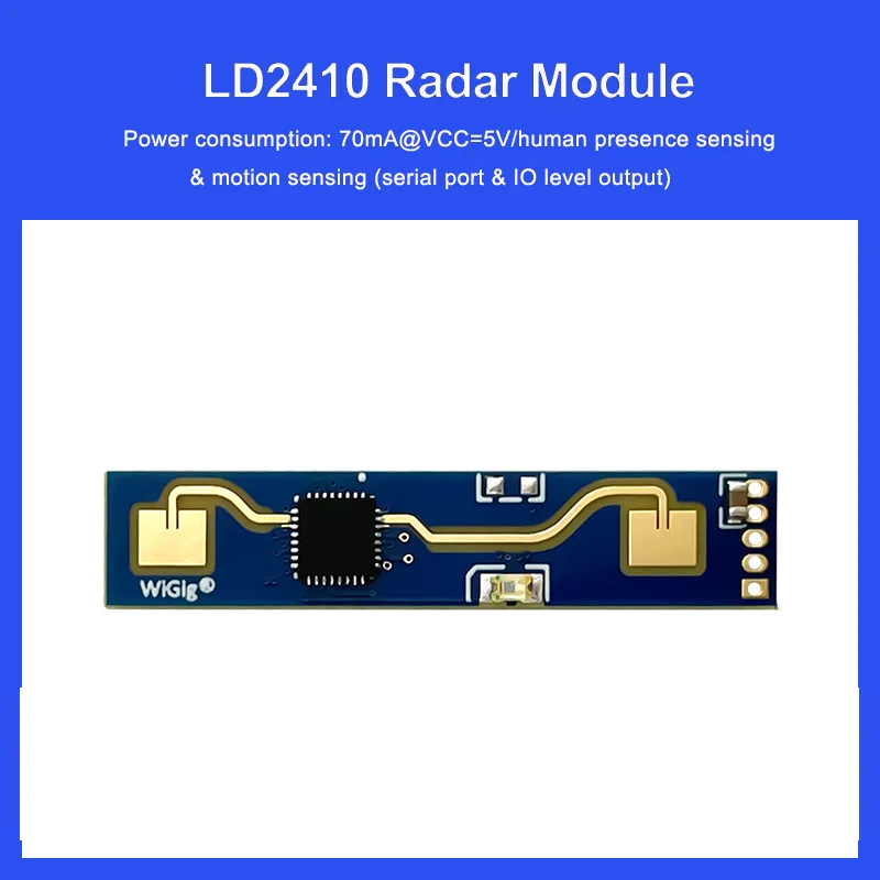 24GHz HLK-LD2410/2410B/2410C FMCW Smart Human Presence Sensing Radar ...