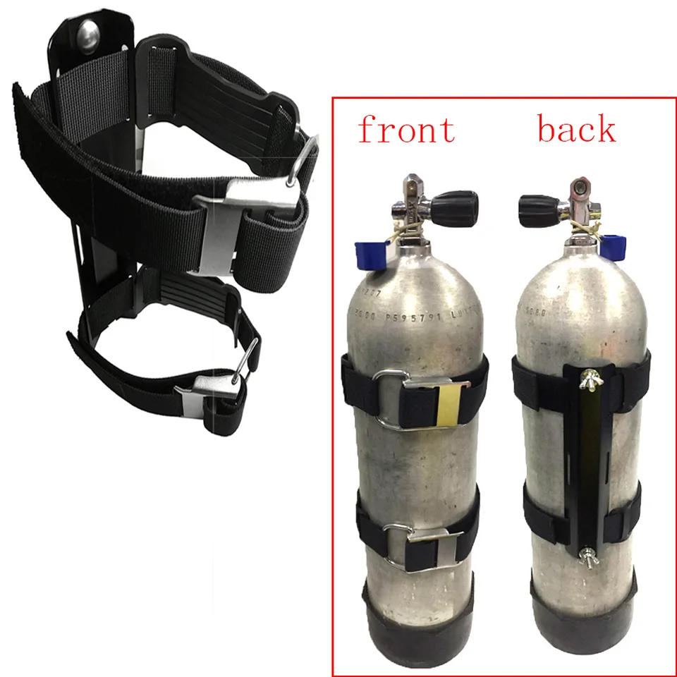 Nylon Dive Tank Holder Bordhap Scuba Diving Tank Band Strap - Nylon Cam ...