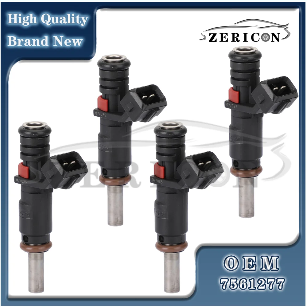 4pcs 7561277 13537561277 Brand New Fuel Injector for BMW N45 N46N E93 ...