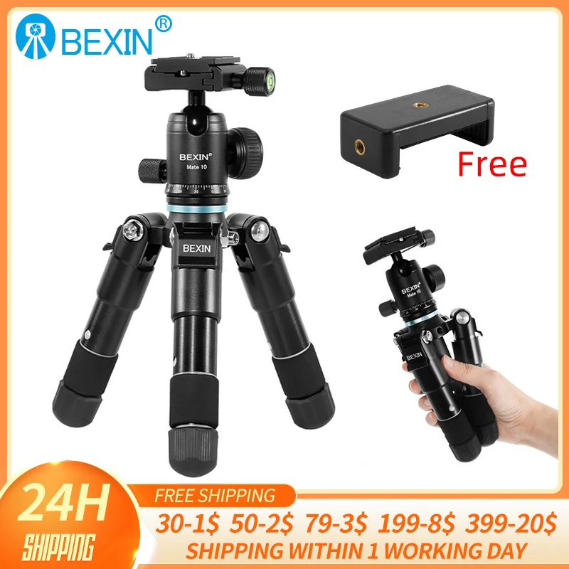 Portable-Mini-Tripods-Profesional-Aluminum-Stand-Live-Video-Recording ...