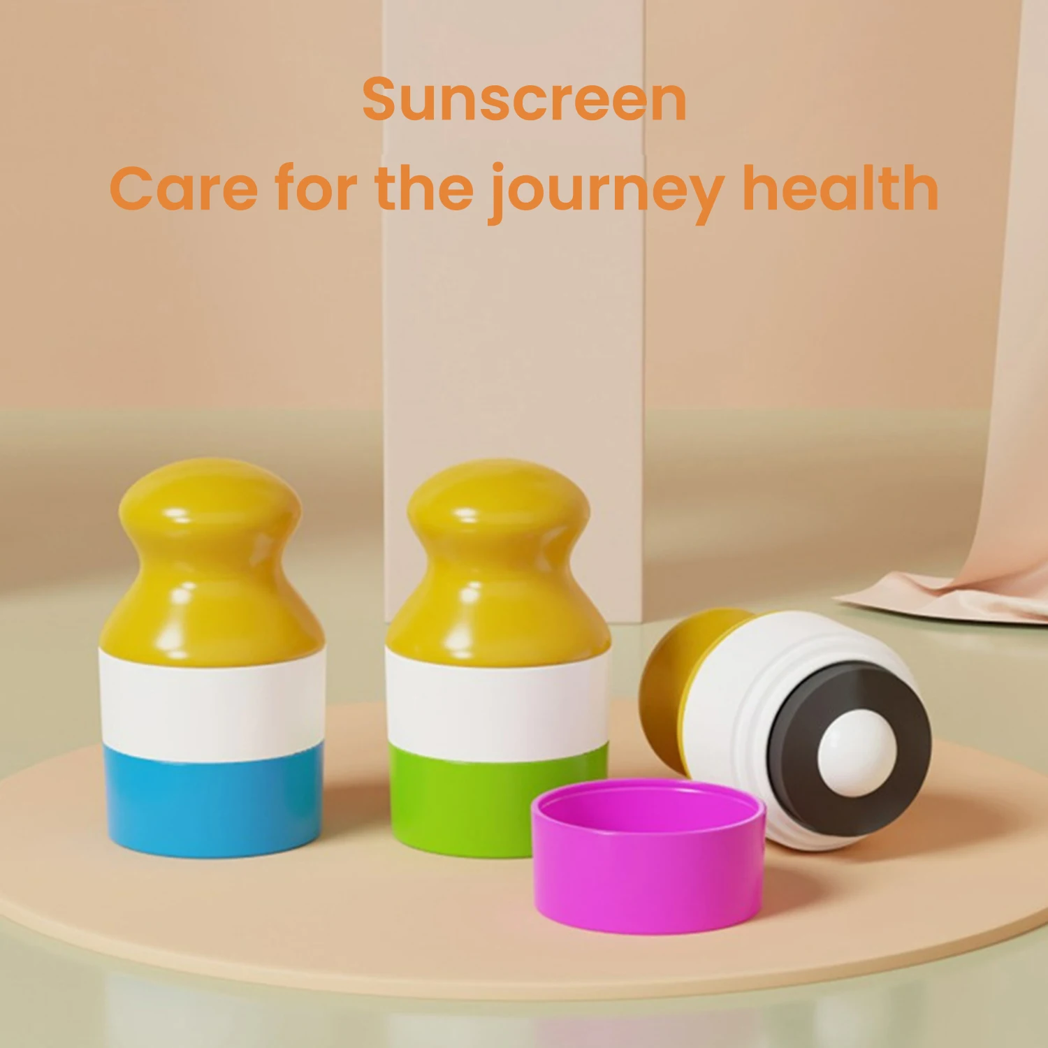 Protetor-solar-recarreg-vel-Roll-on-aplicador-Portable-Travel-Dispenser ...