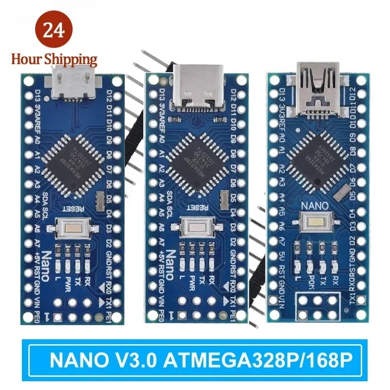 Nano-com-Bootloader-Controlador-Nano-3-0-compat-vel-para-Arduino-CH340 ...