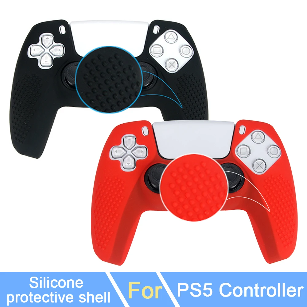 Silicone-Protective-Cover-for-PlayStation-5-Dualsense-PS5-Controller ...