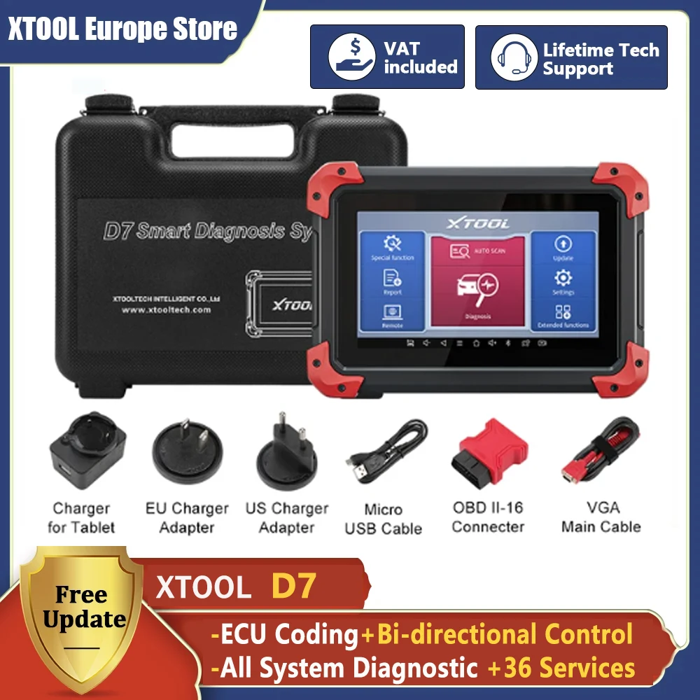 XTOOL-D7-Car-Diagnostic-Tools-ECU-CODING-Key-Programmer-Bidirectional ...