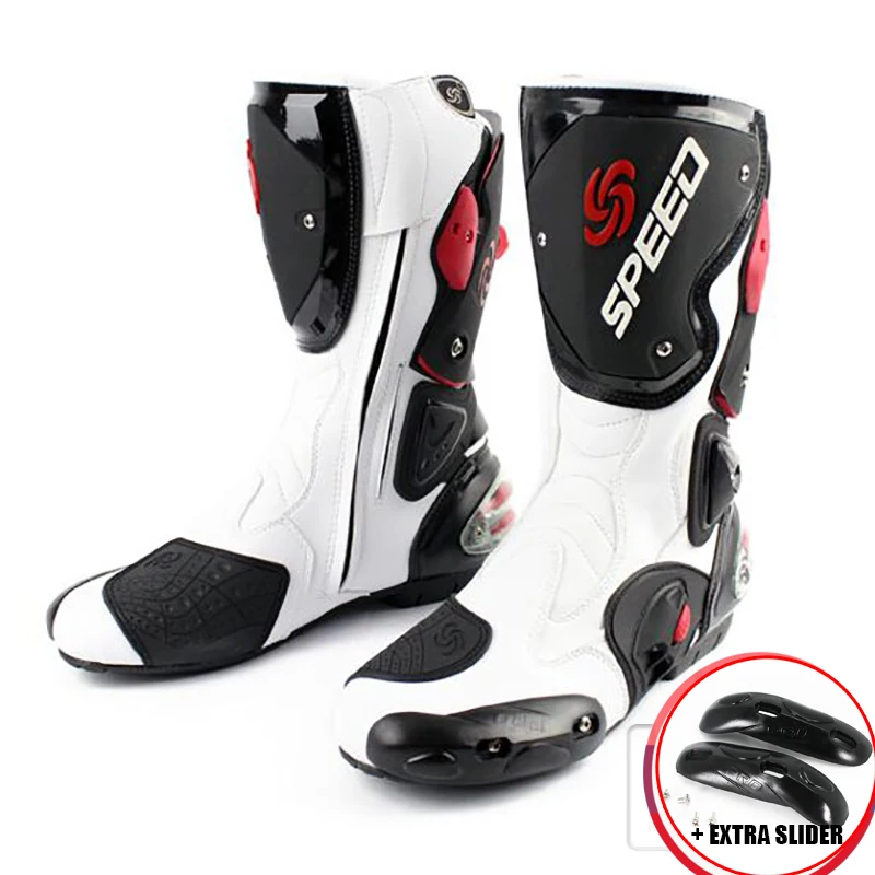B1001-Motorcycle-Racing-Boots-Professional-SPEED-Biker-Shoes-Motorbike ...