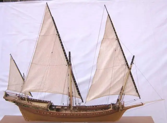 Le Requin 1750 1/48 Wood Model Ship Kit Xebec Ship| | - AliExpress