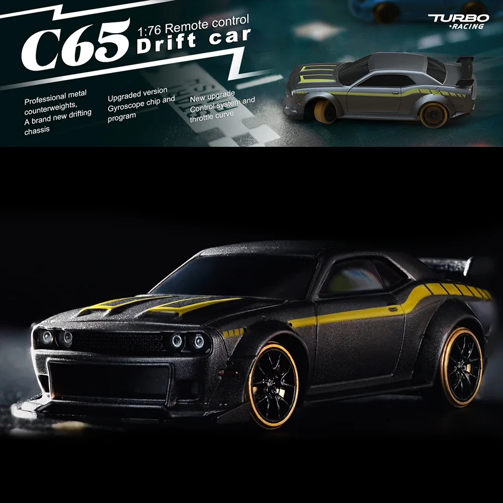 1-76-TURBO-RACING-C65-giroscopio-incorporado-Drift-Racing-escala ...