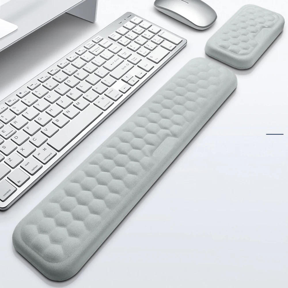 Keyboard-Mouse-Wrist-Pad-Computer-Silicone-Memory-Spong-Wrist-Protector ...