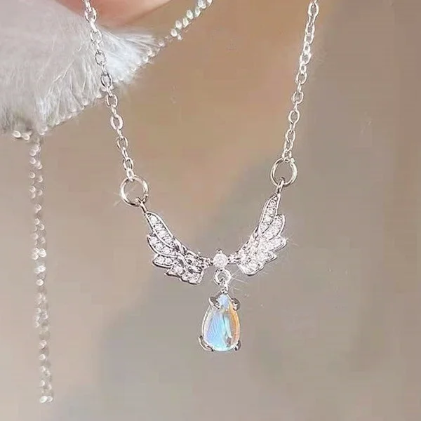 collares para mujer colgante mujer perfumes mujer Collar de ala de ...