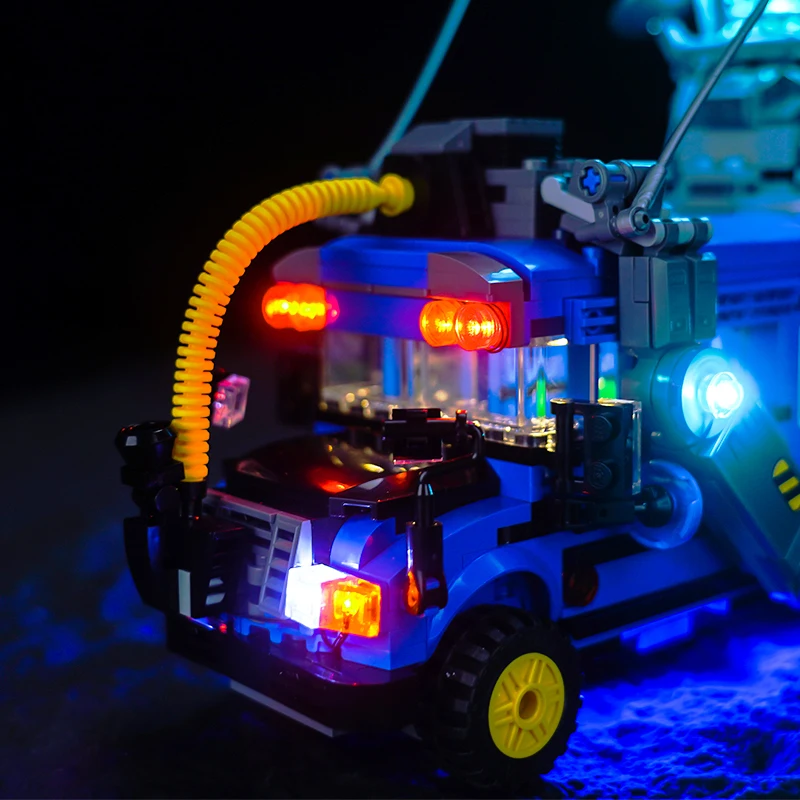 Lazishi LED lighting 77073 set suitable for Battle Bus building block ...
