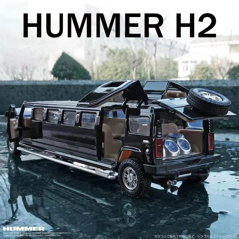 Hummer H2 Limo Black