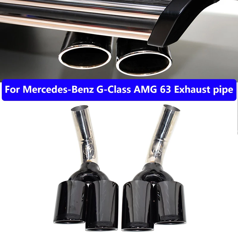 For 2010-2015 Mercedes-Benz G-Class G500 G55 exhaust pipe upgrade AMG ...