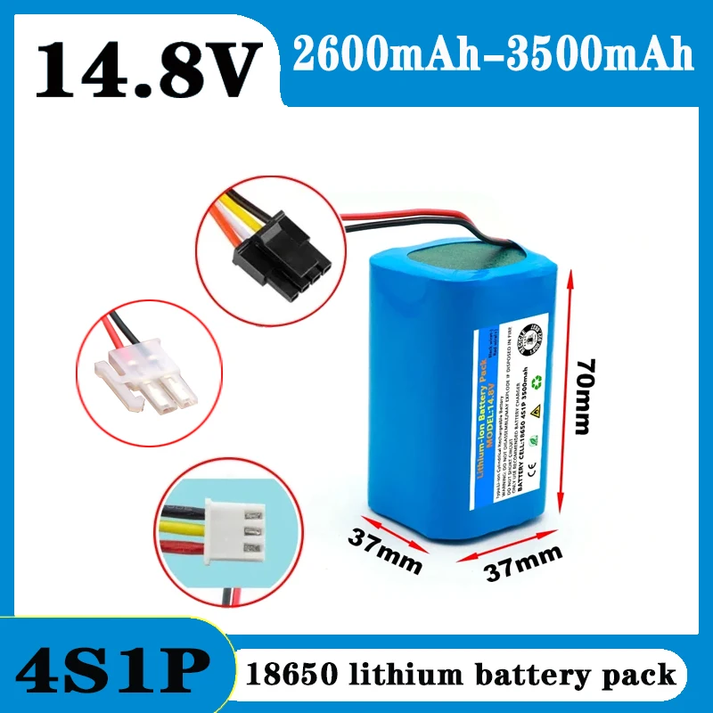 14-8V-2600mAh-3500mAh-Li-ion-Battery-for-Xiaomi-G1-MI-Robot-Vacuum-Mop ...