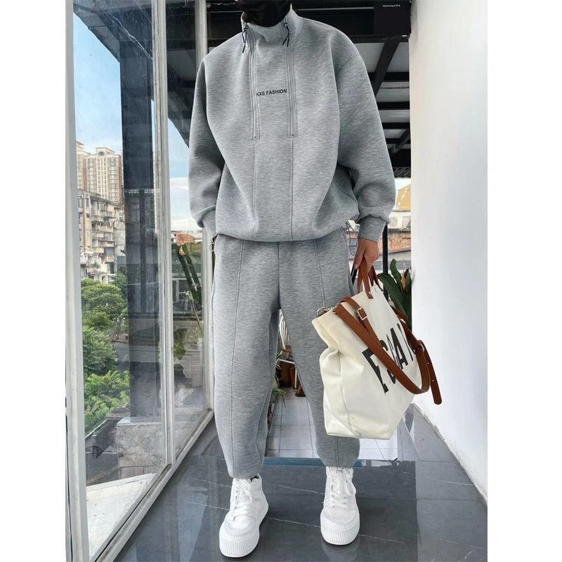 Chándal de 2 piezas para hombre, conjunto de ropa deportiva de Hip Hop ...