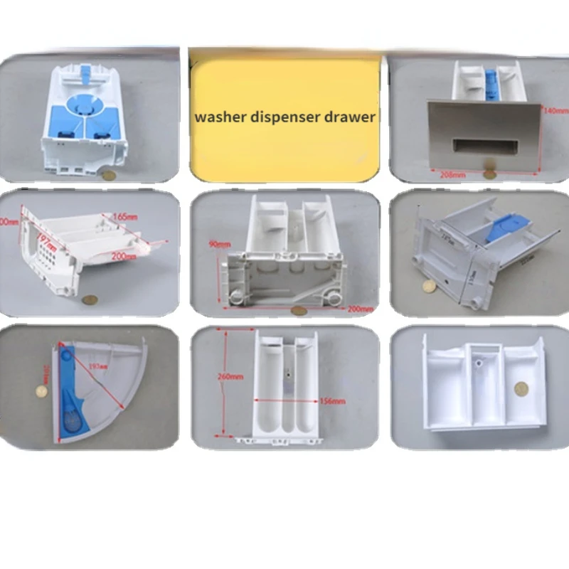1PC-Washing-machine-dispenser-tray-drawer-detergent-dispenser-washing ...