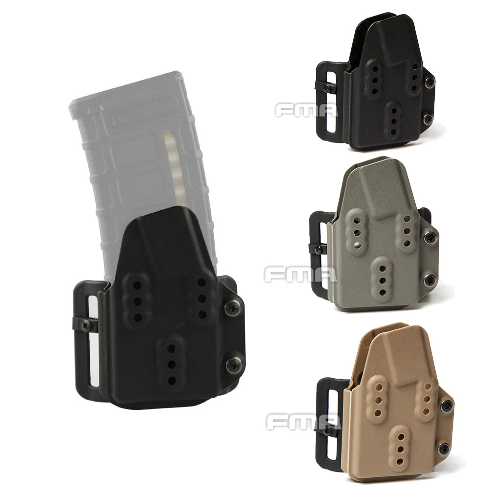 Tactical FMA Kydex AR Mag Carrier 5.56mm Rifle Magazine Pouch For Belt ...