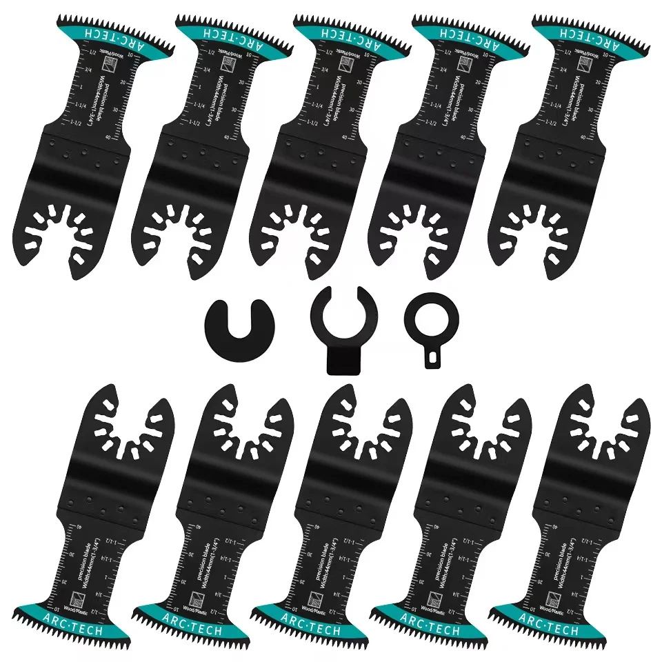 10PCS-Arc-Tech-Blade-Japanese-Tooth-Oscillating-Saw-Blades-Curved-Edge ...