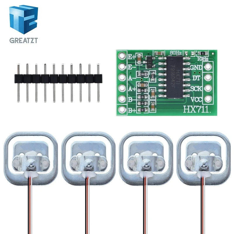 4PCS-Human-Scale-Load-Cell-Weight-Sensors-HX711-AD-Module-Weight-Sensor-Electronic-Scale ...