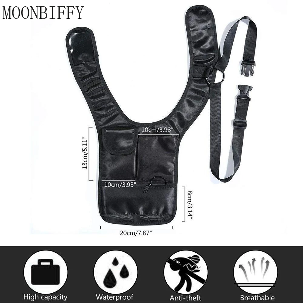 Multifunction-Travel-Anti-Theft-Hidden-Underarm-Shoulder-Bag-Black ...