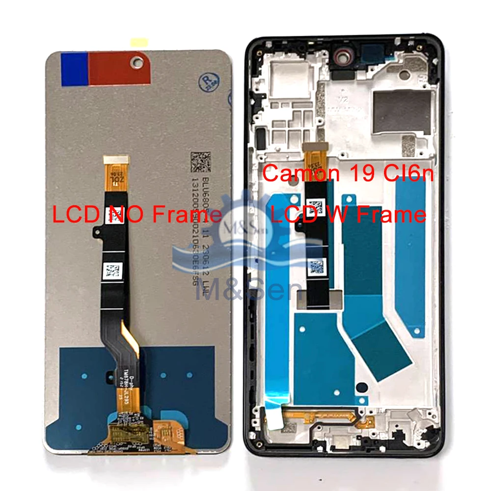 Tested-For-Infinix-Tecno-Spark-10C-10-Pro-LCD-KI5k-Display-Screen-Touch ...