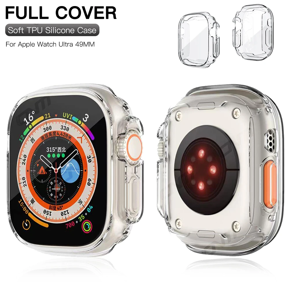 Tpu-macio-capa-protetora-para-apple-watch-ultra-49mm-caso-protetor-de ...