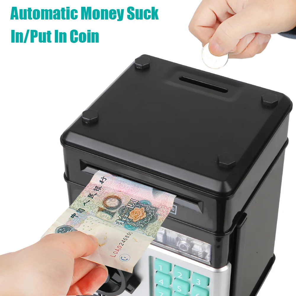 Code-Key-Lock-Piggy-Bank-Coins-Cash-Saving-Money-Box-Counter-Automatic ...