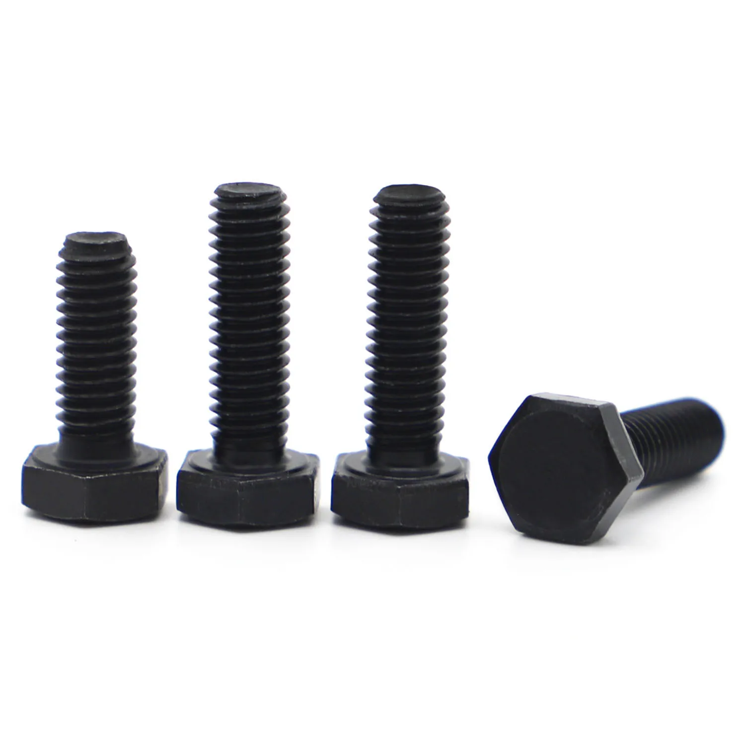 M5 M6 M8 M10 M12 Metric Thread Black Grade 8.8 Carbon Steel External ...