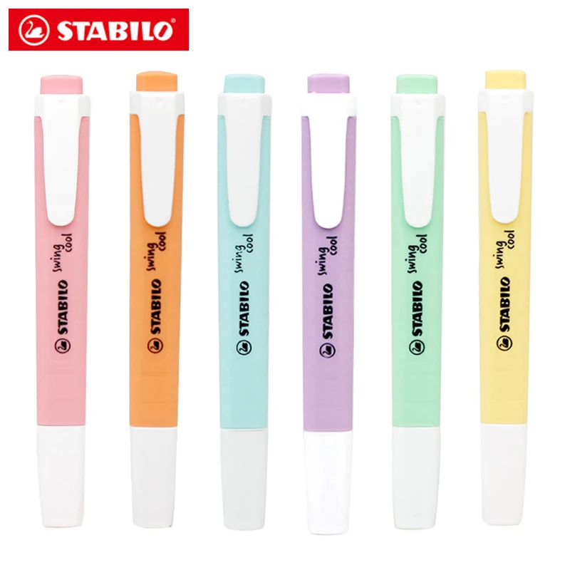 1pcs German STABILO highlighter Macron color pastel highlighter 275 ...