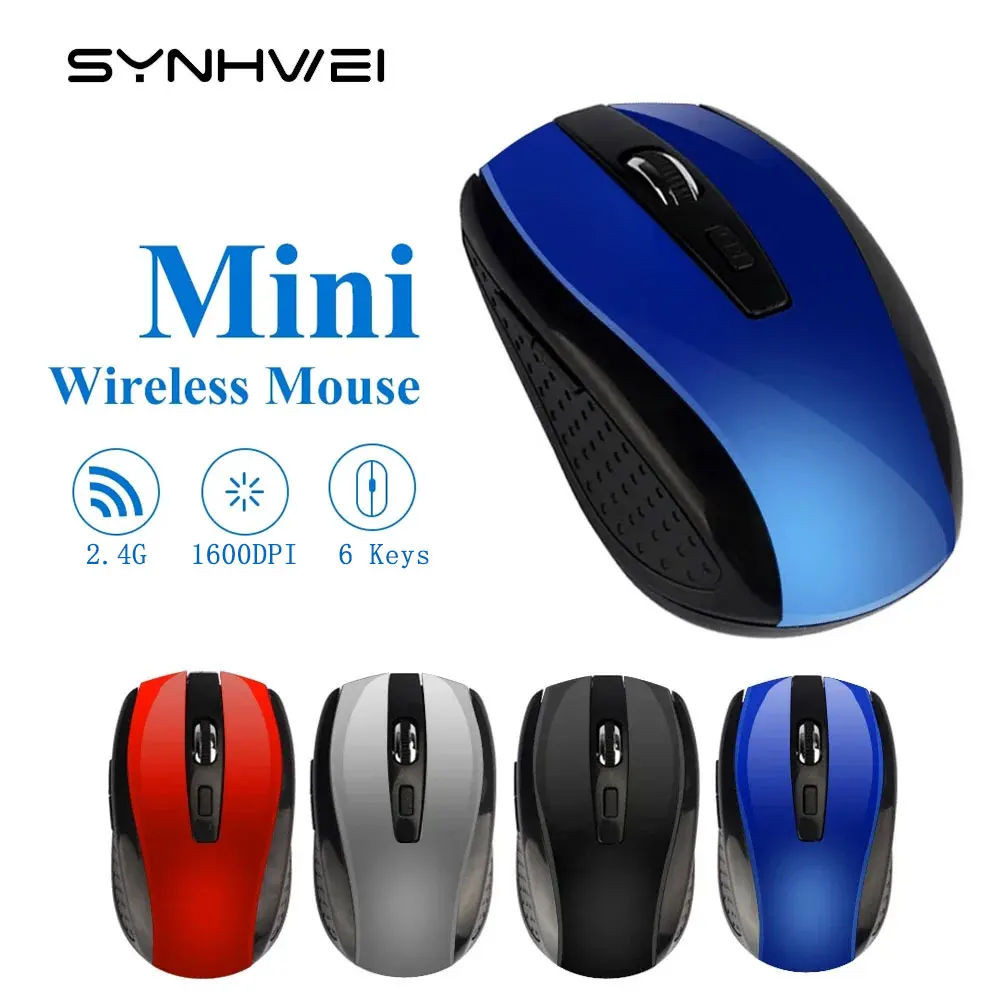 Wireless-Mouse-2-4G-USB-Computer-Silent-Mouse-Compact-Optical-Cordless ...