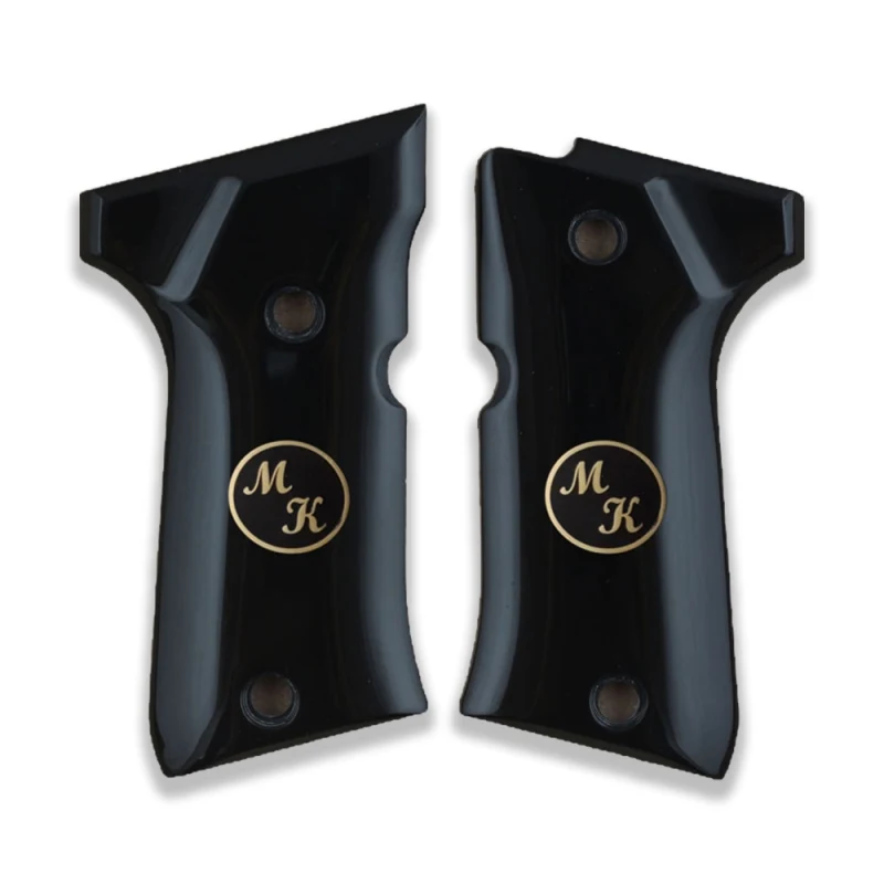 KSD empuñaduras acrílicas negras compatibles con Beretta 92 Compact ...