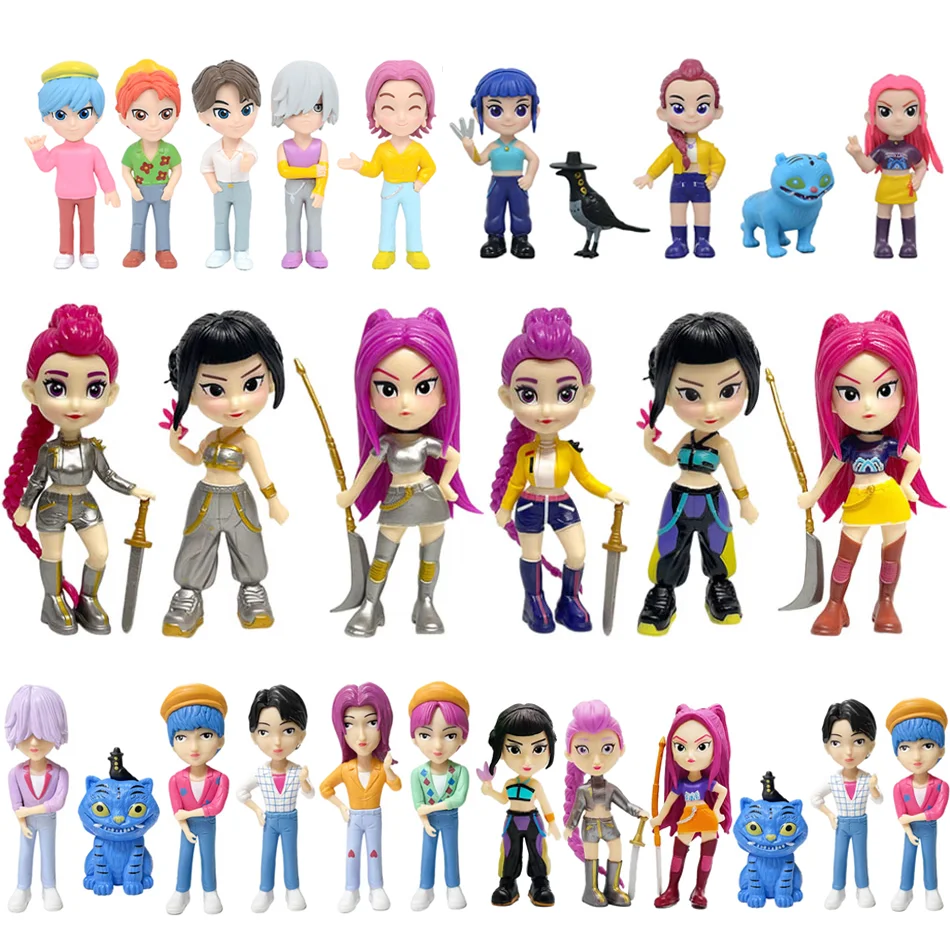 2026 HOT Kpops Devil Hunter Rumi Zoe Mira anime polyvinyl chloride ...
