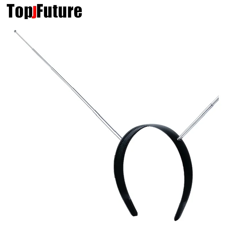 Robot cosplay dressing up props punk sci-fi style antenna headband ...