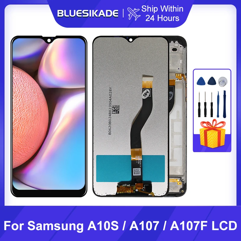 6.2 "삼성 A10S LCD 디스플레이 A107/DS A107F SM A107M/DS 터치 스크린 디지타이저 삼성 A107F ...