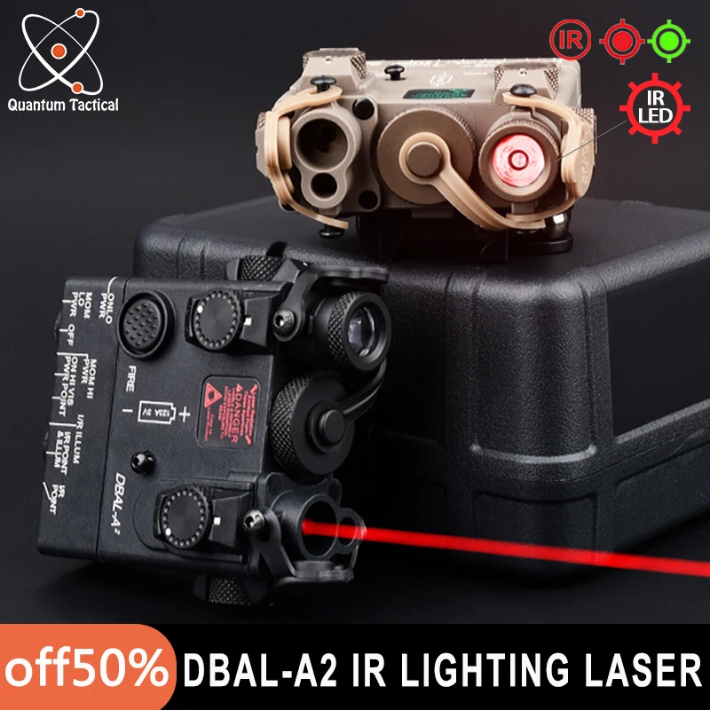 Tactical-DBAL-A2-IR-Lighting-Strobe-Red-Green-Dot-Aiming-DBAL-Dual-Beam ...