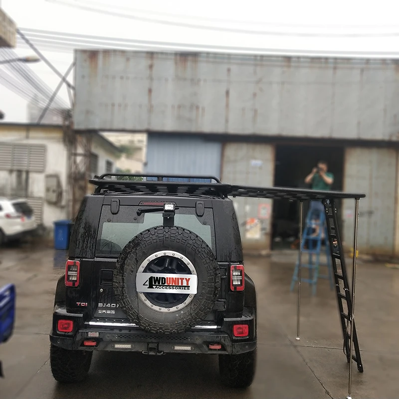 4X4-Offroad-Car-Folding-Roof-Rack-Cage-For-Car-Flat-Roof-Rail-Racks ...