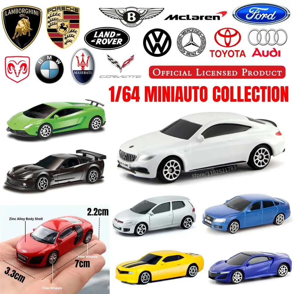 Scale 1:64 Bmw M5 Car Model Replica Diecast Miniature Art Toyota Vw ...