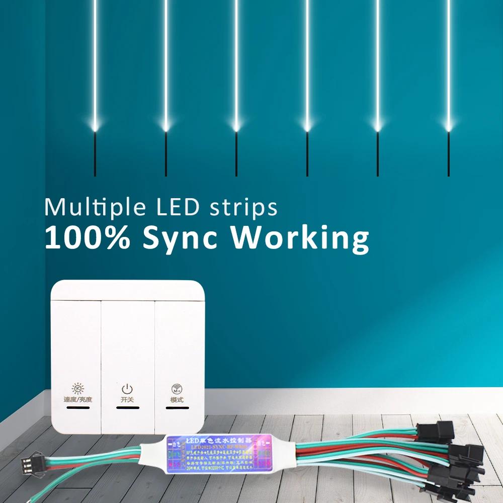 Horse-Racing-LED-Strip-Light-Controller-DC-5-24V-WS2811-Running-Water ...