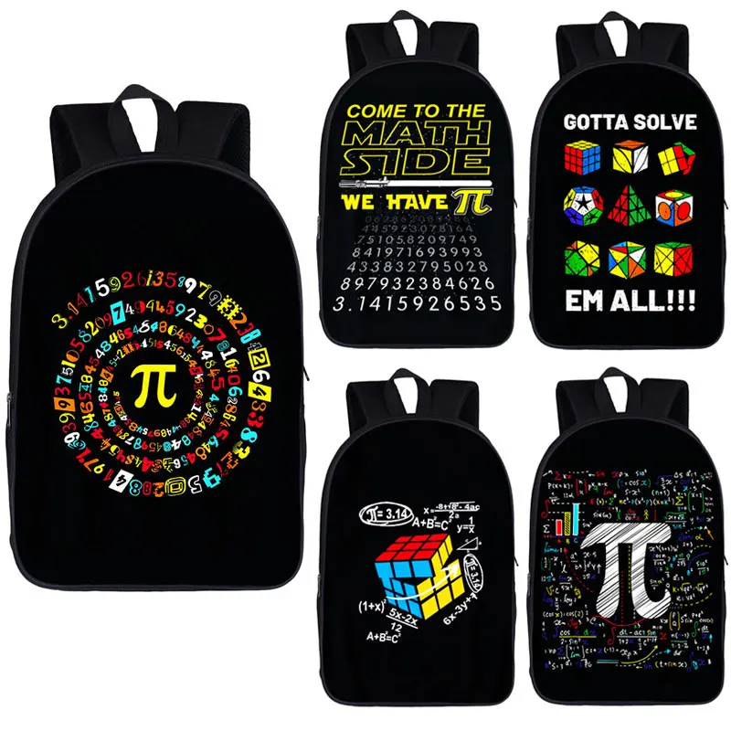 Mathematical-Geometry-Magic-Square-Backpack-Children-School-Bags-for ...