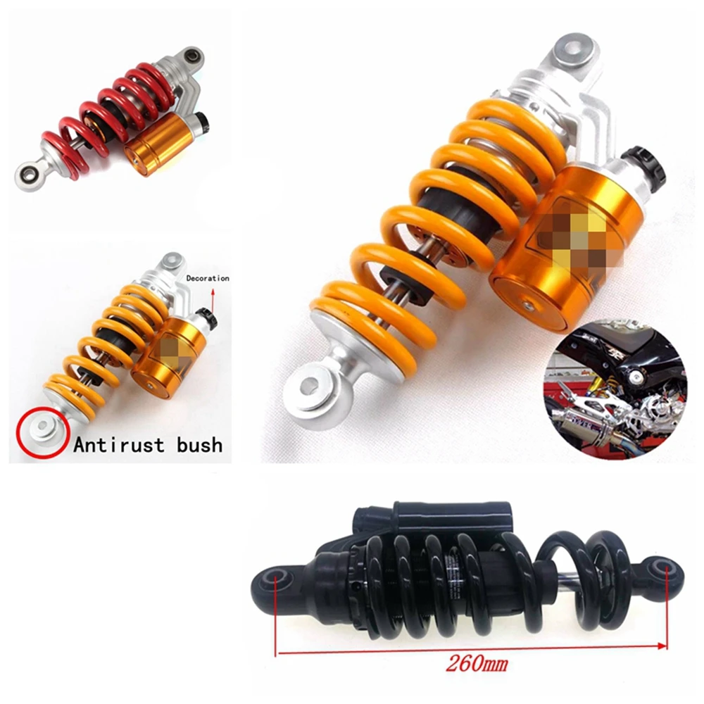 Motorcycle Rear Suspension Center Shock Absorber 240mm 260mm for Honda ...