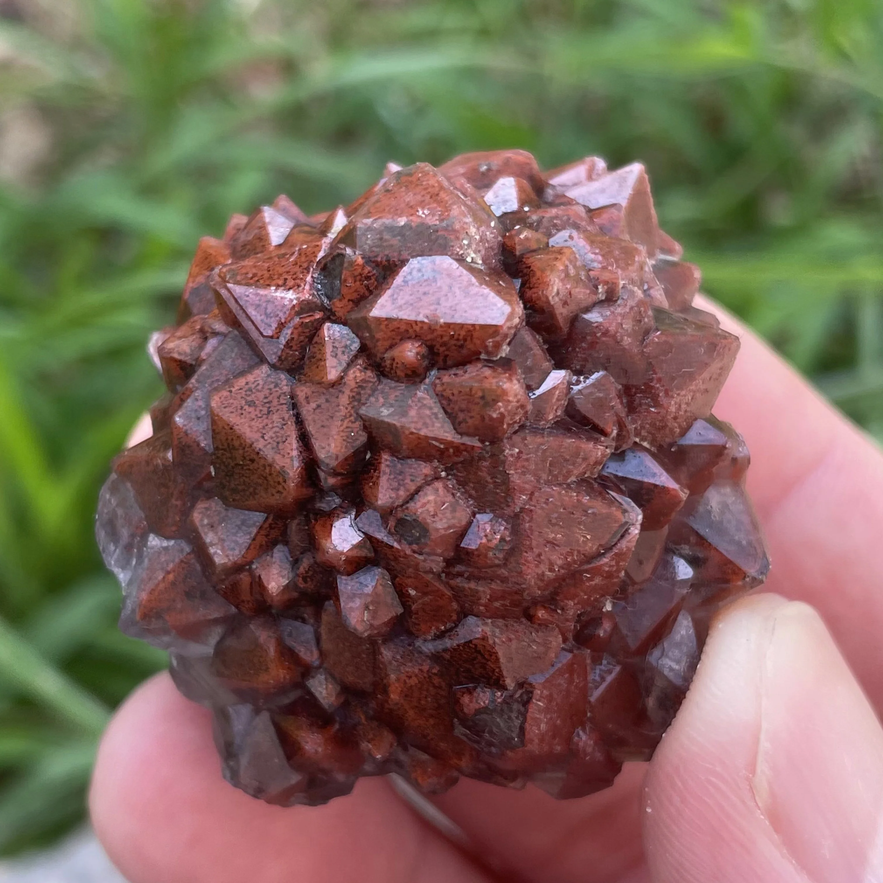 Red Crystal Stone