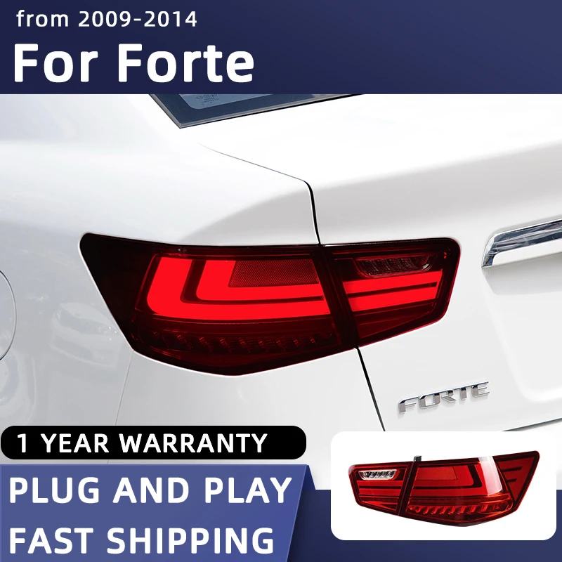 Car Styling Taillights For Kia Forte Led Tail Light 2009-2014 Cerato ...