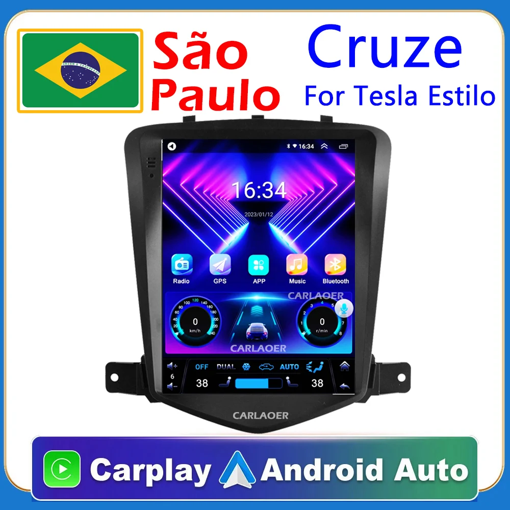 Car-play-Android-Player-For-Chevrolet-Cruze-J300-2008-2012-2din-Radio ...