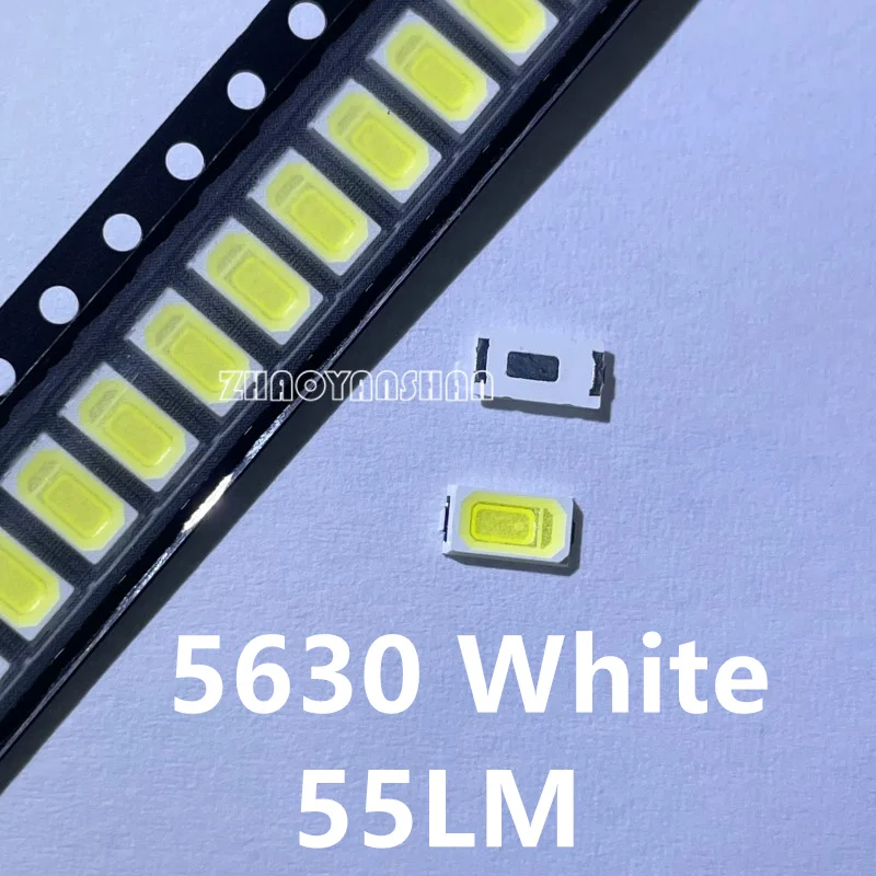 17000pcs X 5630WHITE Led Lamp SMD Led Diode 5630 White 0.5W 150mA 50 ...