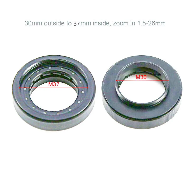 Adjustable Aperture 1.5-26mm Iris Diaphragm M30 to M37 Camera Lens ...