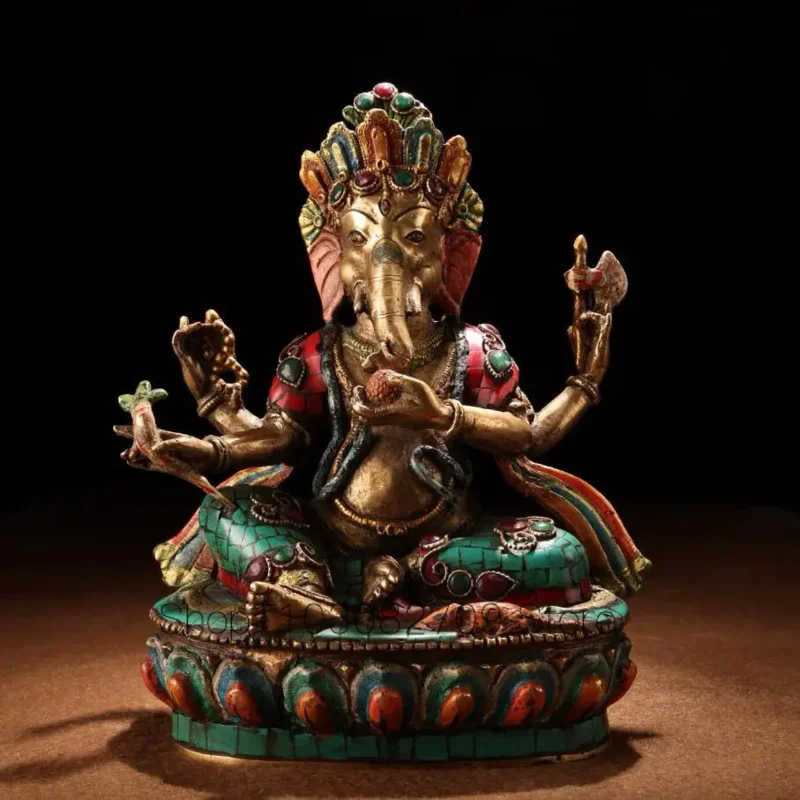 Pure-Copper-Ganesha-Nose-God-of-Wealth-Imitates-Ancient-Bronze-Ware ...